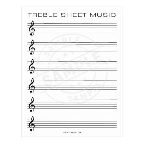 Blank Sheet Music Bundle | 12 Styles for Multiple Instruments | TPT