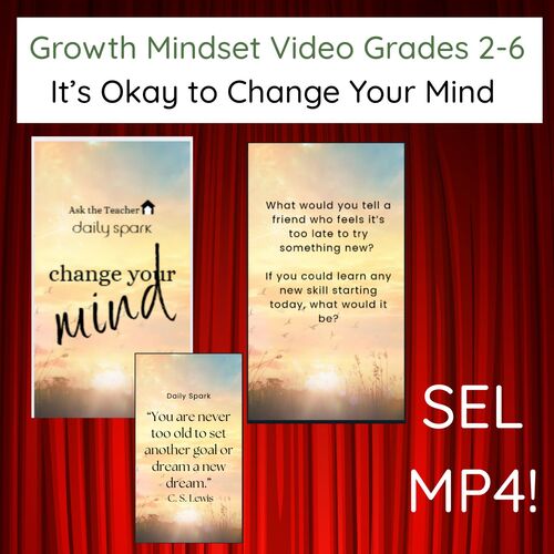Free Growth Mindset Video for Kids | Motivation & Goal Setting Lesson | SEL
