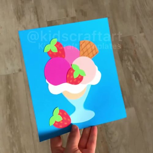 BUNDLE 2D Shape Summer Craft Bulletin Board Ideas Crafts Printable ...