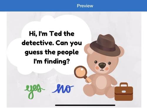 Who am I?: Family Members & Community People ("Who" questions) | TPT