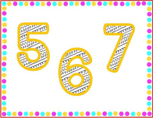 Printable Yellow Abstract Bulletin Board Letters, Large Alphabet ...