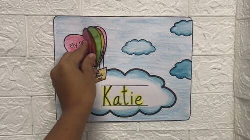 All About Me Hot Air Balloon Craft – Back to School Activity | TPT