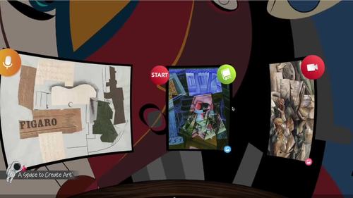 Interactive Art History: Intro to Cubism: Picasso: Braque: Cubism Escape