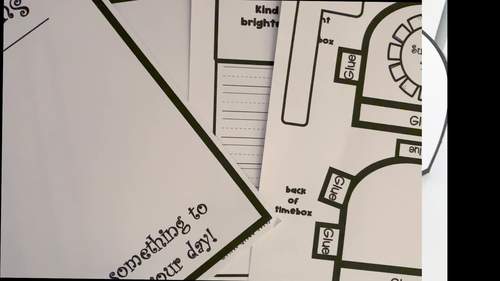 SEL Mailbox Craft - End of Year Keepsake- end of the year activities