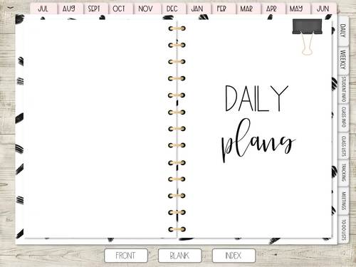Goodnotes Teacher Planner | Digital Teacher Planner with Stickers