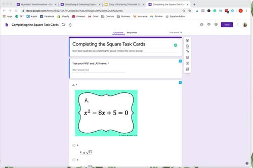 Distance Learning: Algebra 1 Digital Activities Bundle | TPT