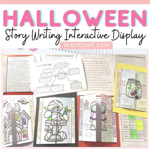 Halloween Writing Activities - Story Writing by Teach2Tell | TpT