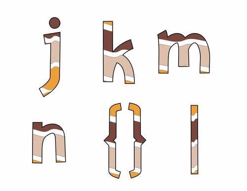 Boho Fall Bulletin Board Alphabet Letter, Autumn Wall Display Letters ...