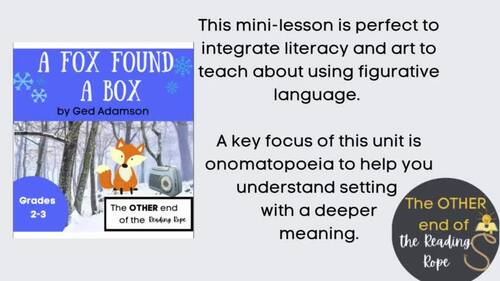 Interactive Read Aloud for Fox Found a Box - comprehension | TPT