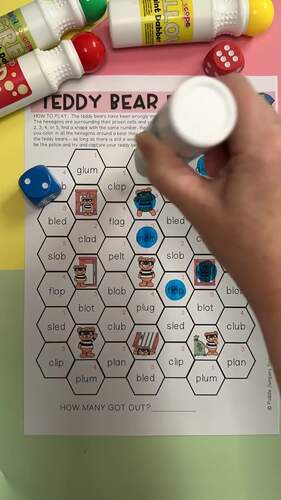 UFLI Interactive Phonics Game | Teddy Bear Escape | Suffixes and Prefixes