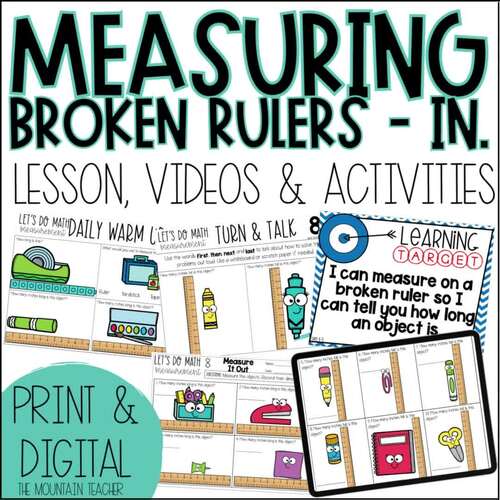 Measuring Inches with a Broken Ruler | Lesson Plans, Worksheet & More