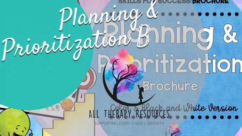 PLANNING & PRIORITIZATION BROCHURE I Study Skills I Executive ...