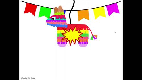 Pinata and Candy Printable Reward by Erin Colleen Design | TPT