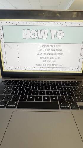Following Directions Social Skills Lesson Slides SEL Classroom Behavior ...