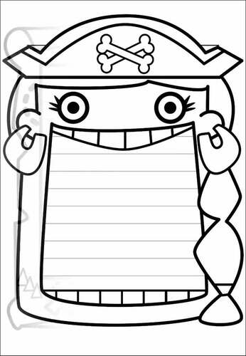 Pirate Writing Frames - Talk Like A Pirate Day - Writing about Pirates