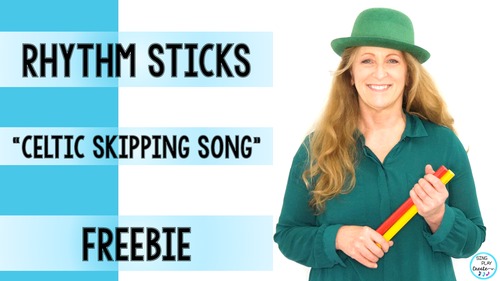 St. Patrick's Day Rhythm Stick Music Activity: Form, Beat, Create a Pattern
