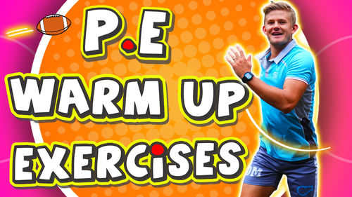 (Free video) Warm up routine for P.E lessons by Prime Coaching Sport