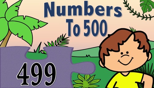 Identify Numbers to 500: In the Jungle: Math Brain Break | TPT