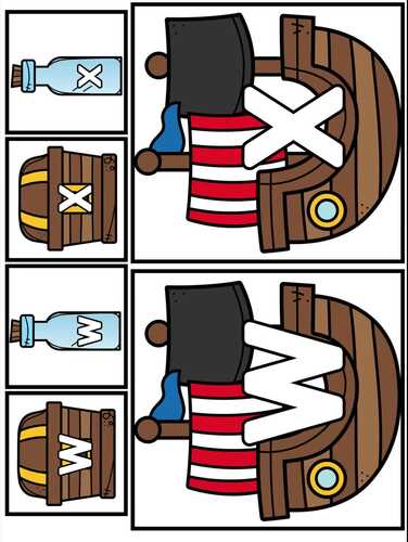 Pirate Math and Literacy Centers for Preschool, PreK and Kindergarten