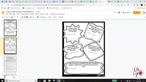 End of Year Reflection & Memories | Printable & Digital | DISTANCE LEARNING