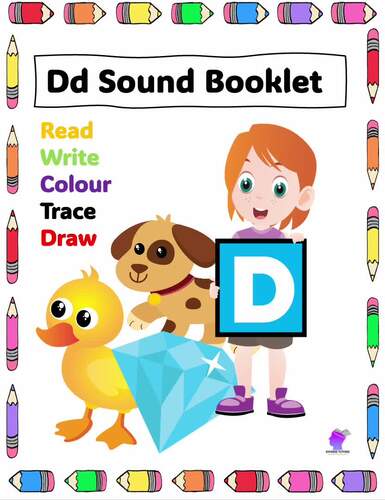Letter Dd phonics Worksheet Pack – Early Literacy & Phonics Fun!