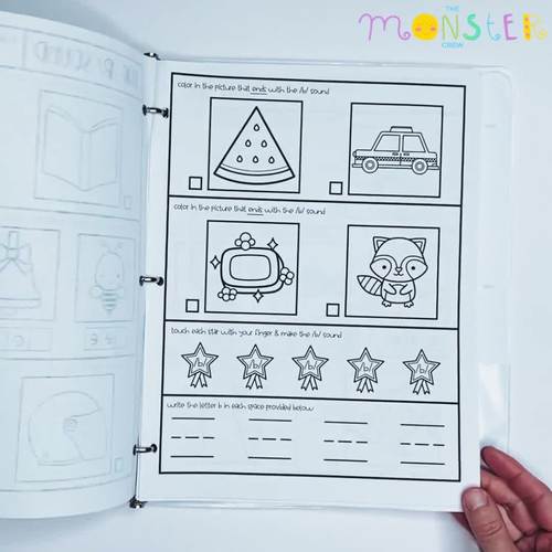 Phonics Worksheets | Beginning & Ending Sounds for Consonants & Vowels