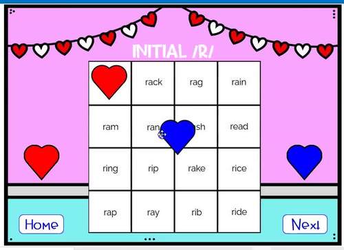 Valentine's Day Articulation Boom Card™ Bundle: R, L, S, Z | TPT