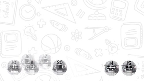 Happy New Year 2025: Disco Ball Numbers & Counting Puzzles | TPT