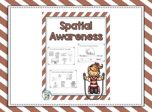 Kindergarten Position Words Daily Math Journal | Spatial Concepts ...