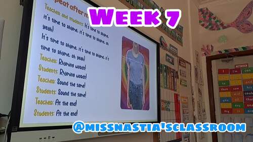 Phonological & Phonemic Awareness Interactive Lessons for Beginners/Week 7