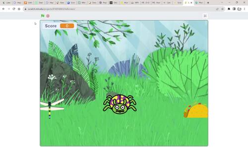 Scratch programming - Taco rain by BrainSTEM University - K-12 STEM Resources