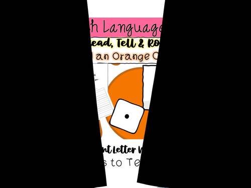 Build an Orange 28 Read and Roll Silent Letter Words Cut and Glue Craft