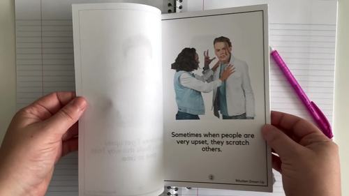 Scratching Others Social Story | Autism + Special Education | TPT