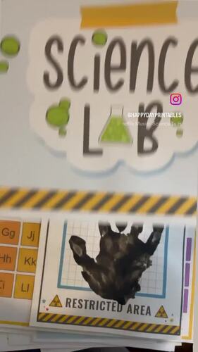 Science Lab Printable Pack • STEM learning pack • Science Activities ...