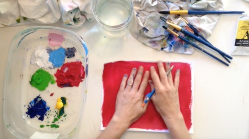 LESSON VIDEO #7: Learning to use the 'Underpainting' Technique / Video B