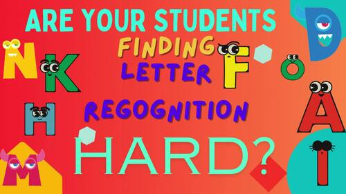 Alphabet Digital resources lowercase uppercase Purim working memory game