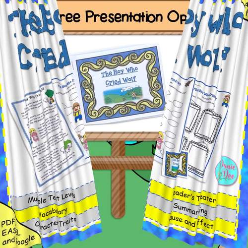 Aesop's Fable: The Boy Who Cried Wolf - Reading Comprehension Text ...