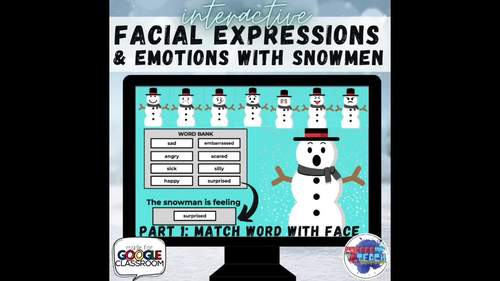 Interactive Facial Expressions & Emotions Snowmen | Winter Google ...
