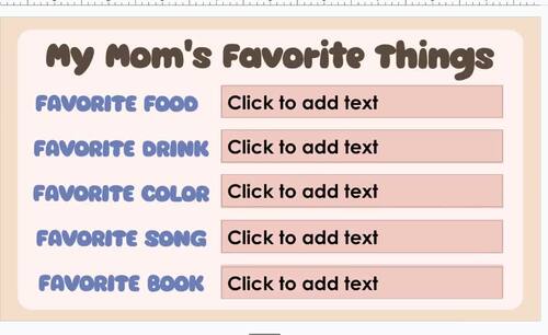 All About My Mom Digital Activity - Mother's Day- Google Slides & Seesaw