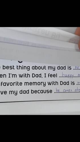 All About My Dad Father’s Day Book Craft | Writing & Coloring Activity ...