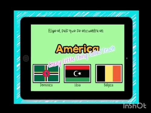 PAÍSES DE AMÉRICA. DISTANCE LEARNING by Crazy Little Thing Called Teach