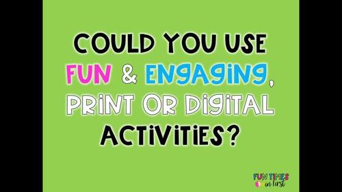 R Blends Spelling Activities - R Blends Write the Room Activities
