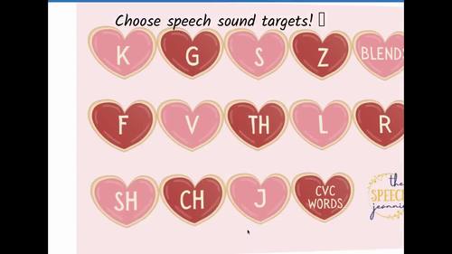 Valentine's Day Love Monster: Speech Sound Articulation BOOM™ Cards