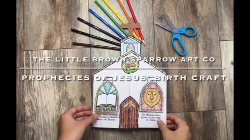 Birth of Jesus Craft for Sunday School | Old Testament Prophecy | Christmas