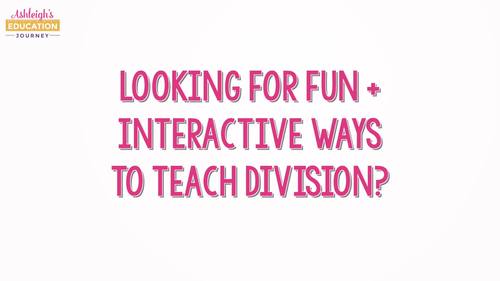 No Prep Division | Printables, Activities, and Games | Print and Digital