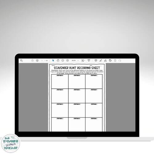 Calculating Net Force Scavenger Hunt Activity | Balanced and Unbalanced ...