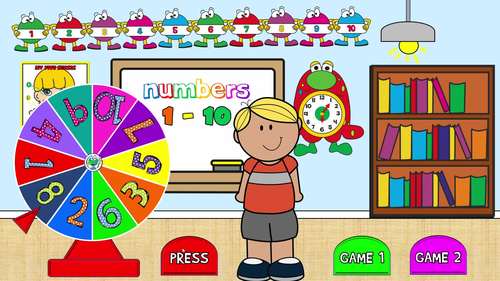 Numbers (1 - 10) Powerpoint game by ESLChallenge - English Teaching ...