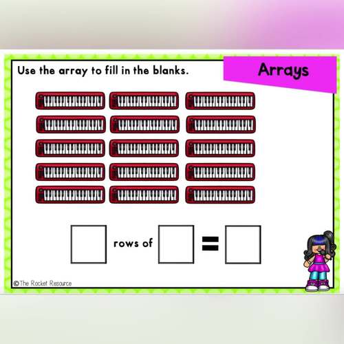 Arrays with Addition BOOM™ Cards | 2.OA.C.4 | Distance Learning | TPT