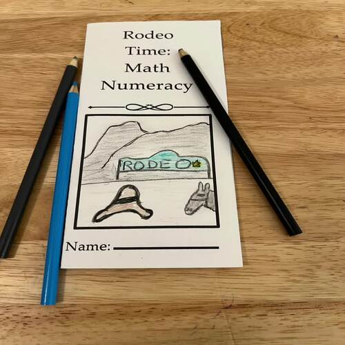 Brochure Template Rodeo Time Problem Solving Math Numeracy Activities