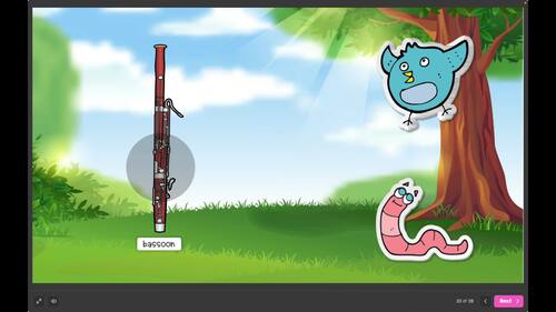 High and Low Music Opposites Interactive Game Assessment for Elementary ...